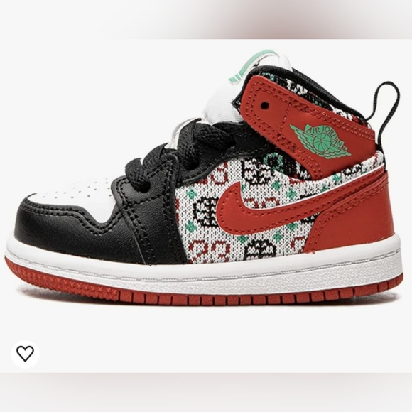 Jordan | Shoes | Nike Air Jordan Mid Se Size 2c Ugly Christmas Sweater ...